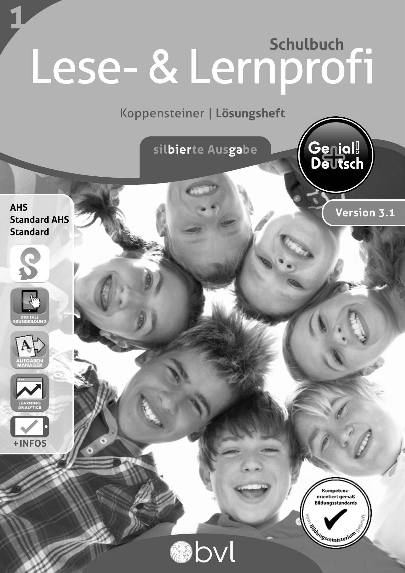 Genial! Deutsch 1 - Lese- und Lernprofi IKT - Version 3.1: Schulbuch ...