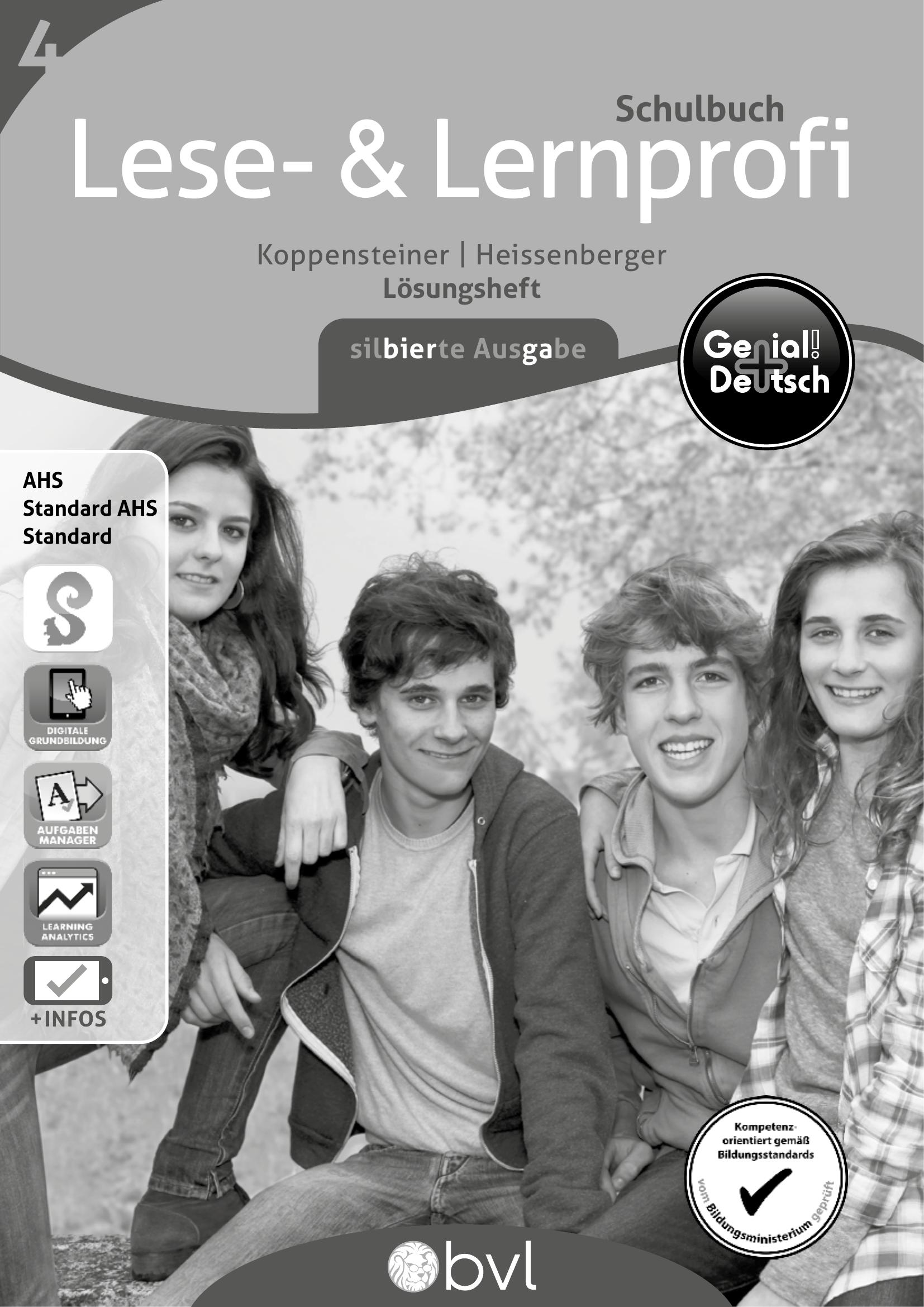Genial! Deutsch 4 - Lese- und Lernprofi IKT NEU: Schulbuch silbierte ...